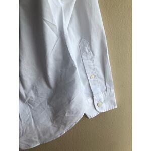J. Crew | Shirts | New Jcrew Factory Slim Untucked Performance Mens White Button Down Shirt M ...